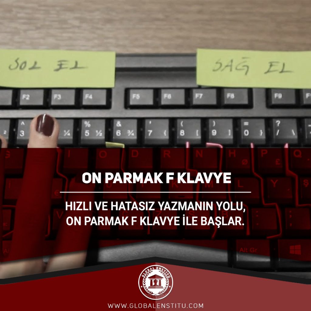 On Parmak F Klavye Ücretsiz Eğitim 2024 | 5 Dilde Sertifika